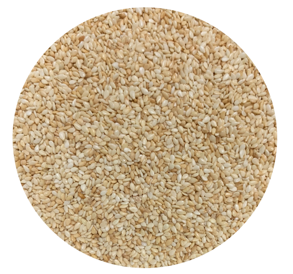 Toasted Hulled Sesame Seeds* – MM Freedom Trading